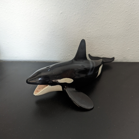 schleich | Toys | Vintage 204 Schleich Orca Whale Figurine Made In ...